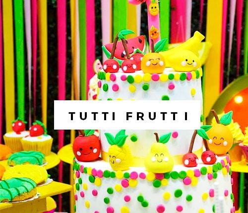 Ideas para fiestas de temáticas frutas - Tuttu Frutti - Cumpleaños ...