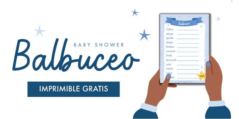 Balbuceo - Juego gratis para baby shower – Una Fiesta Bonita